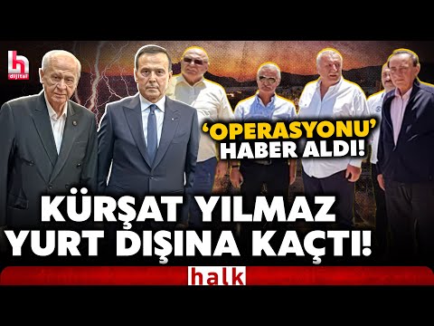 'OPERASYONU HABER ALDI': Organize suç örgütü lideri Kürşat Yılmaz 10 gün önce yurt dışına çıktı!