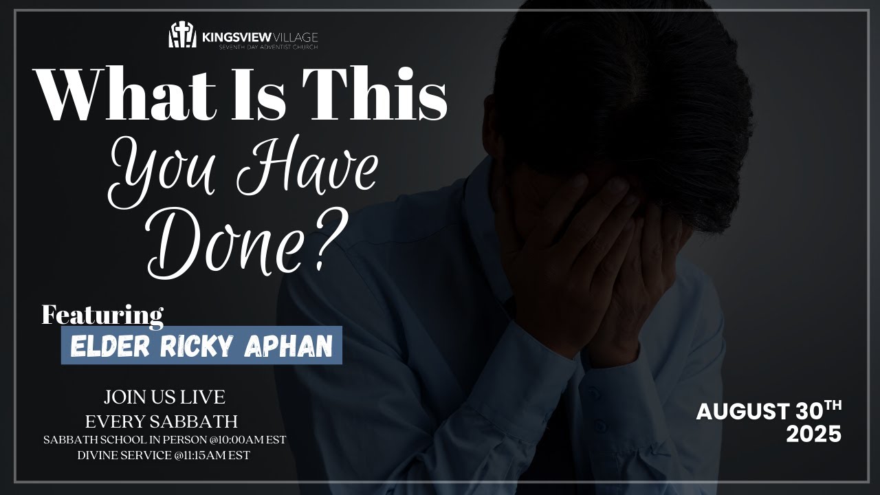 What Is This You Have Done? | Elder Ricky Aphan - YouTube