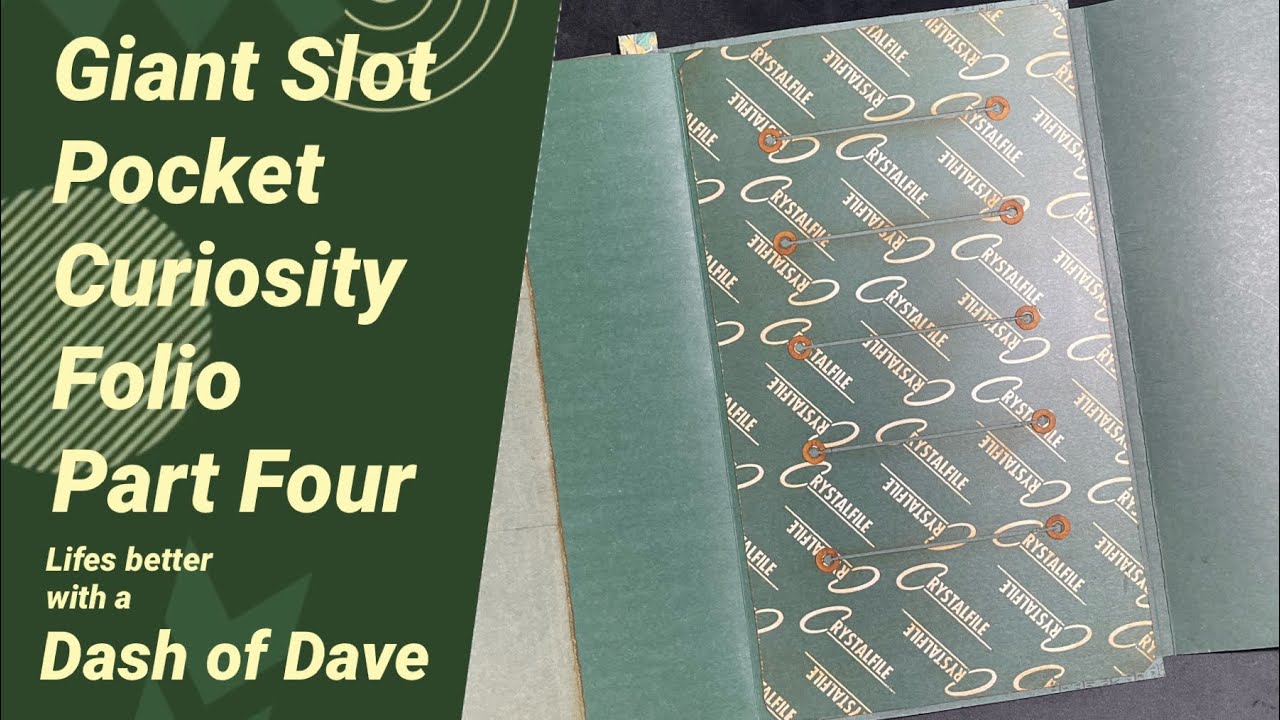 Giant Slot Pocket - The Curiosity Folio Series Part 4 - YouTube