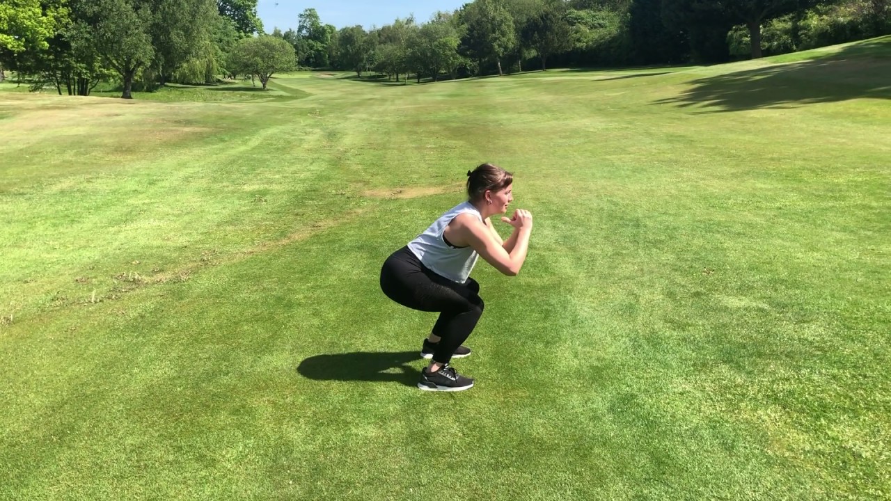 Squat walk - YouTube