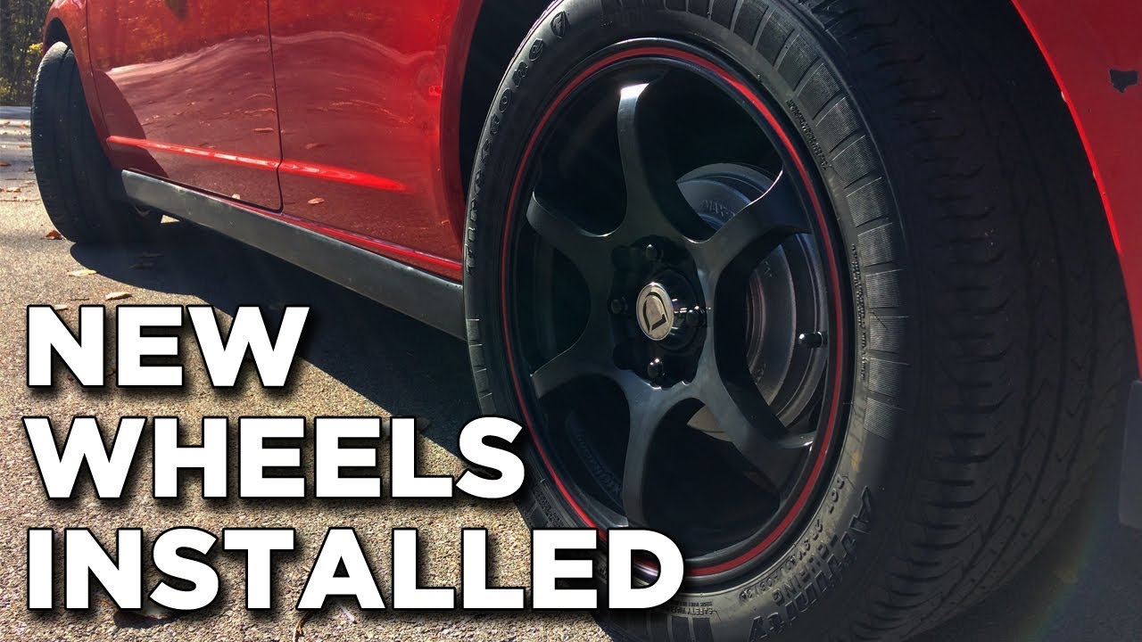 Installing The New Wheels | Project EM2 - YouTube