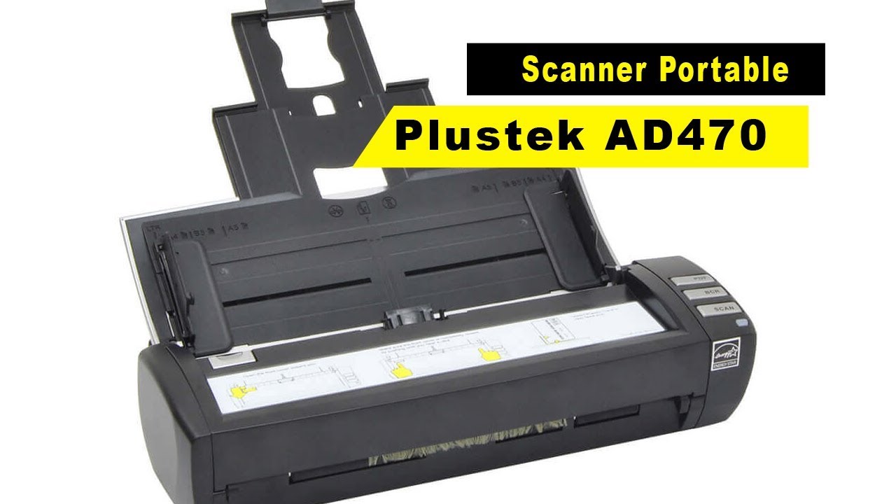 Unboxing Scanner Plustek AD 470 - YouTube