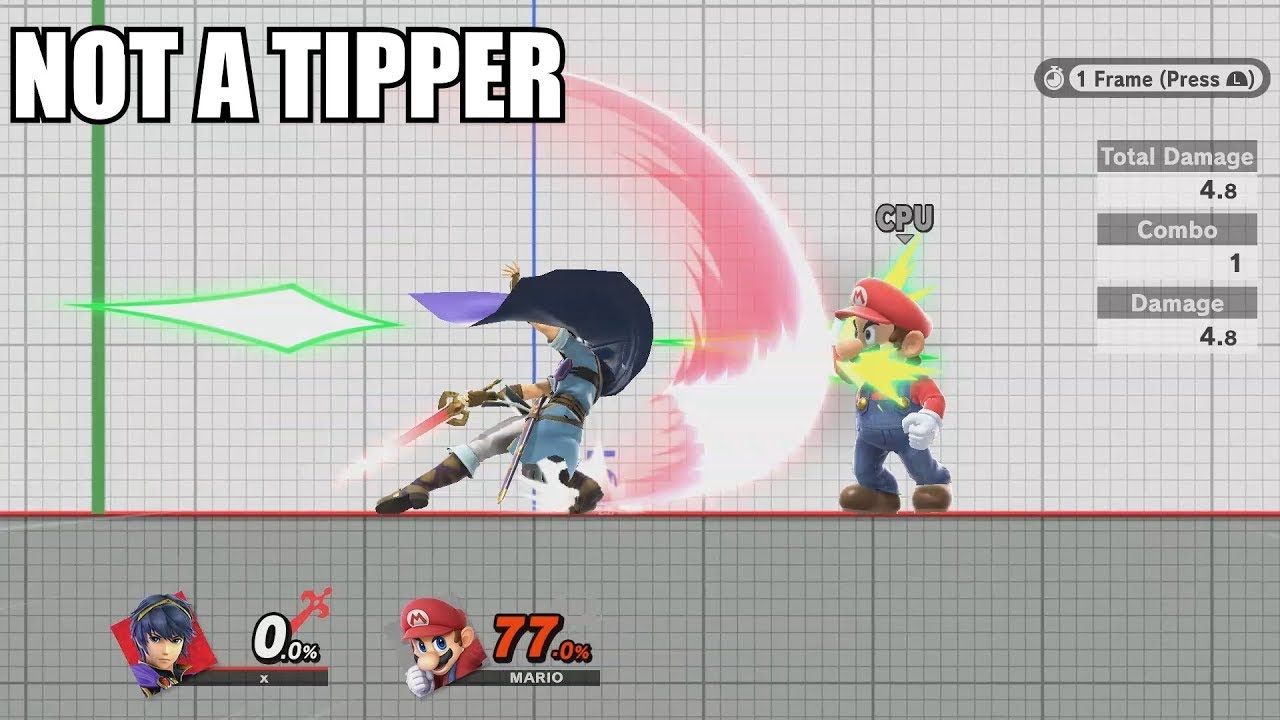 Why You Dont Land Tipper Dancing Blades With Marth [ Super Smash Bros ...