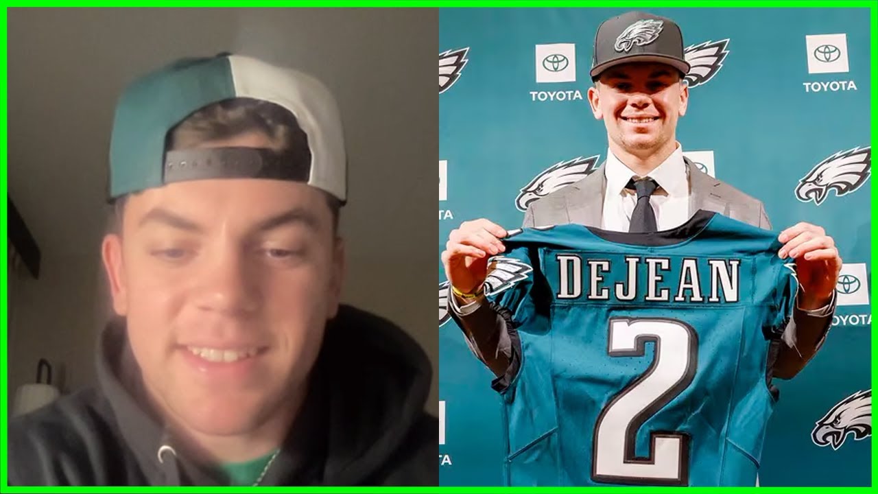 Cooper DeJean talks NFL Draft, Eagles, and more - YouTube