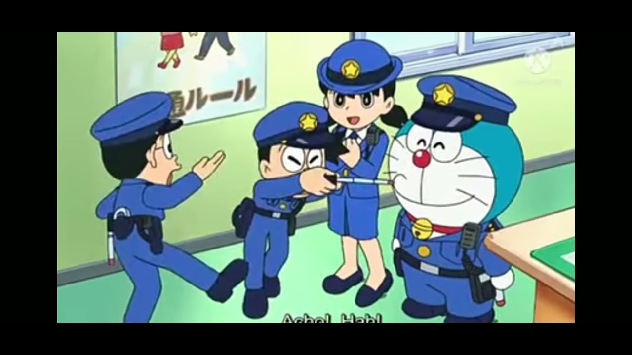 Doraemon brand new episode" gian become a police officer" explained in ...