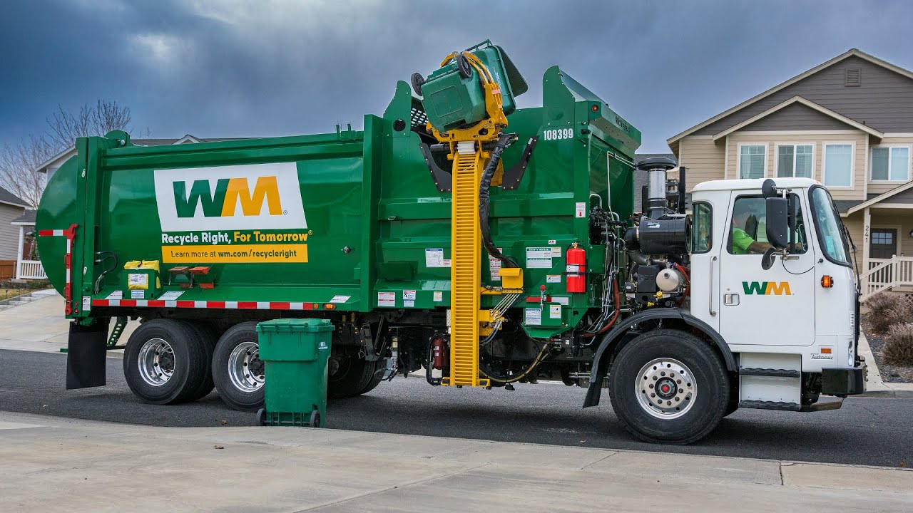Brand New Autocar ACX - McNeilus ZR Garbage Truck - YouTube