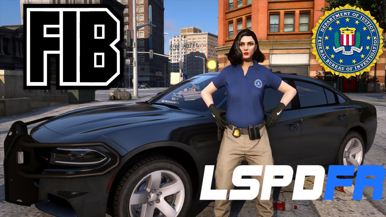 GTA 5 LSPDFR FBI FEMALE OFFICER PATROL - YouTube