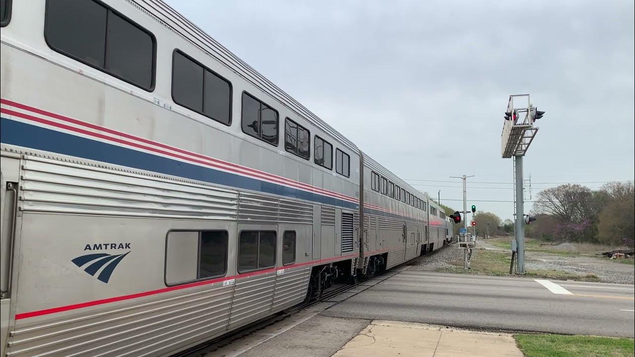 2022-03-29c Amtrak #22 Texas Eagle Eastbound - YouTube