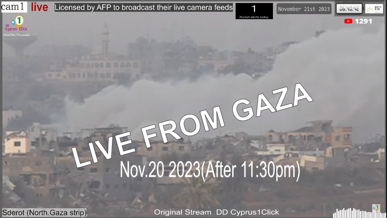 GAZA LIVE : Palestine,GAZA | Multi-cams | Stream#101 - YouTube