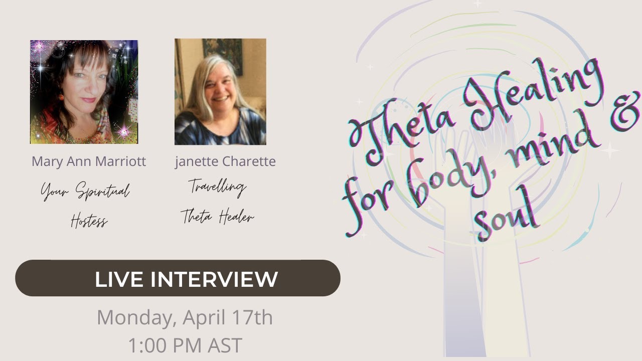 Guest Interview with Janet Charette ~ Theta Healing for Body, Mind ...