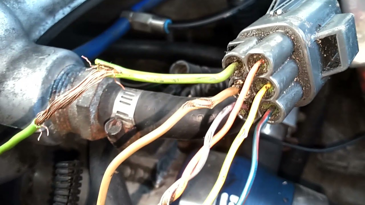 Messing with the ETM wiring on a 1999 Volvo V70R. Busted spring seat ...