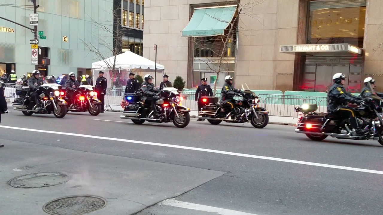 NYPD Funeral Motorcade For NYPD Detective Steven McDonald In Manhattan ...