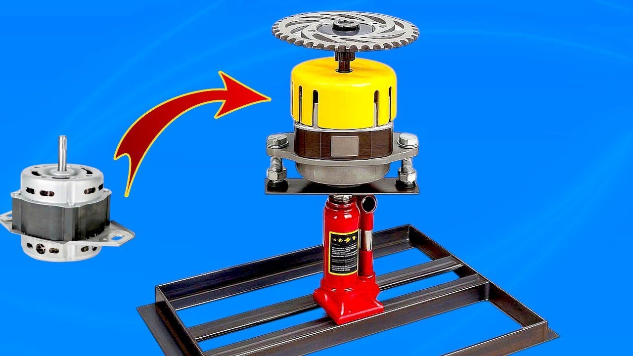 Mind-Blowing! This $1,000 DIY Machine Was Built From an Old Washing ...