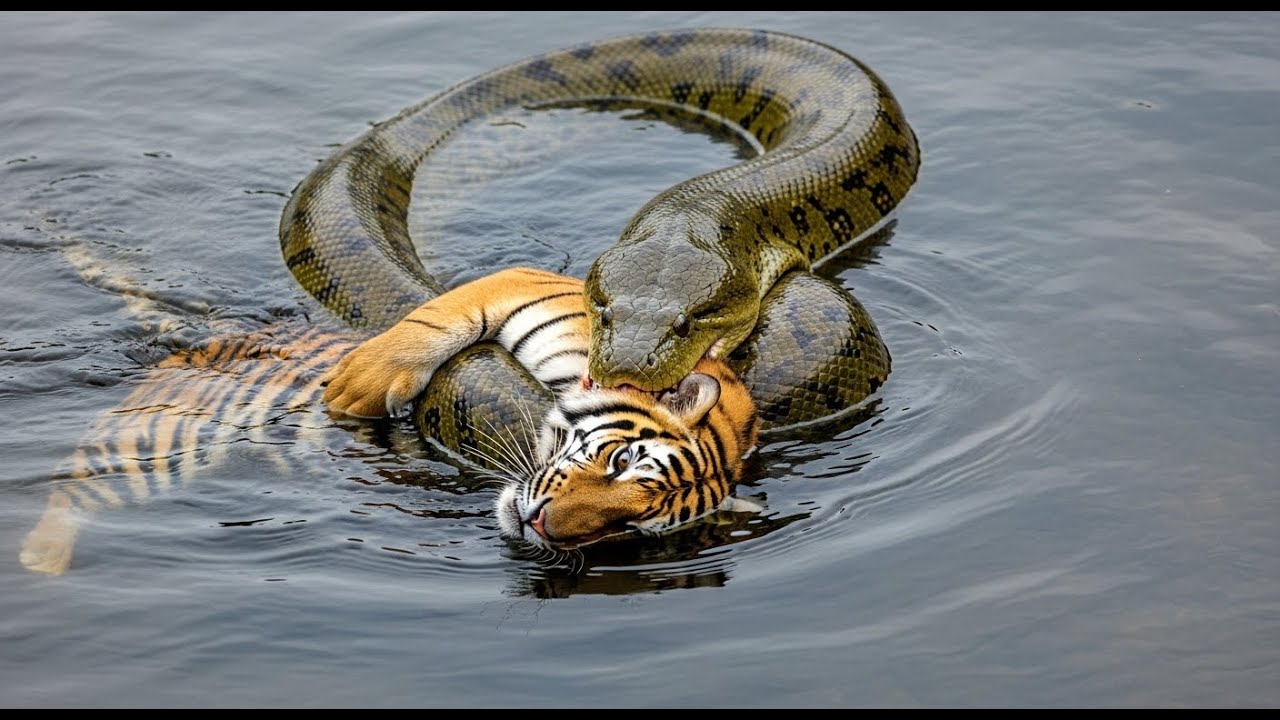 "Tiger vs Anaconda – Deadly Jungle Fight!" - YouTube