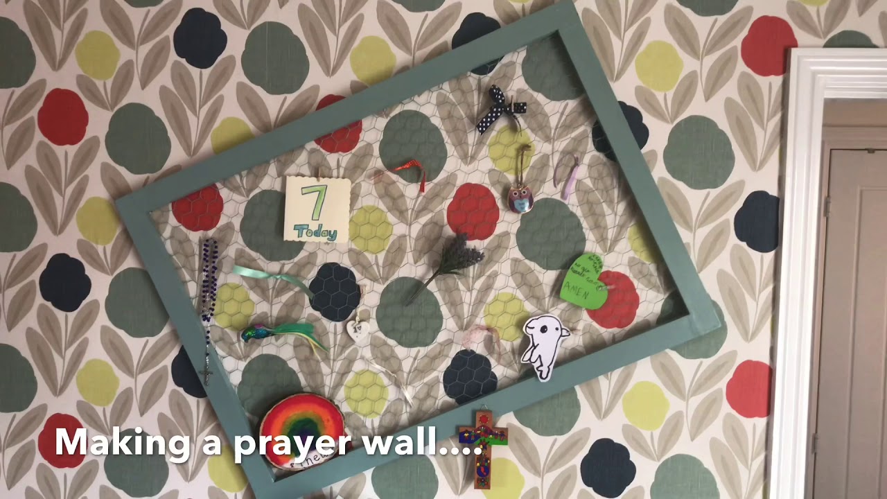 Prayer Wall making... - YouTube