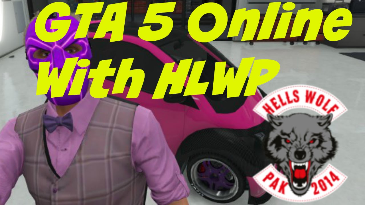 GTA 5 Online with Hells wolf pack - YouTube