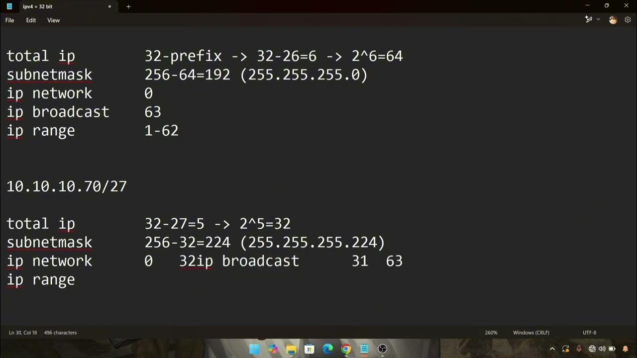 Ip address dan subneting - YouTube
