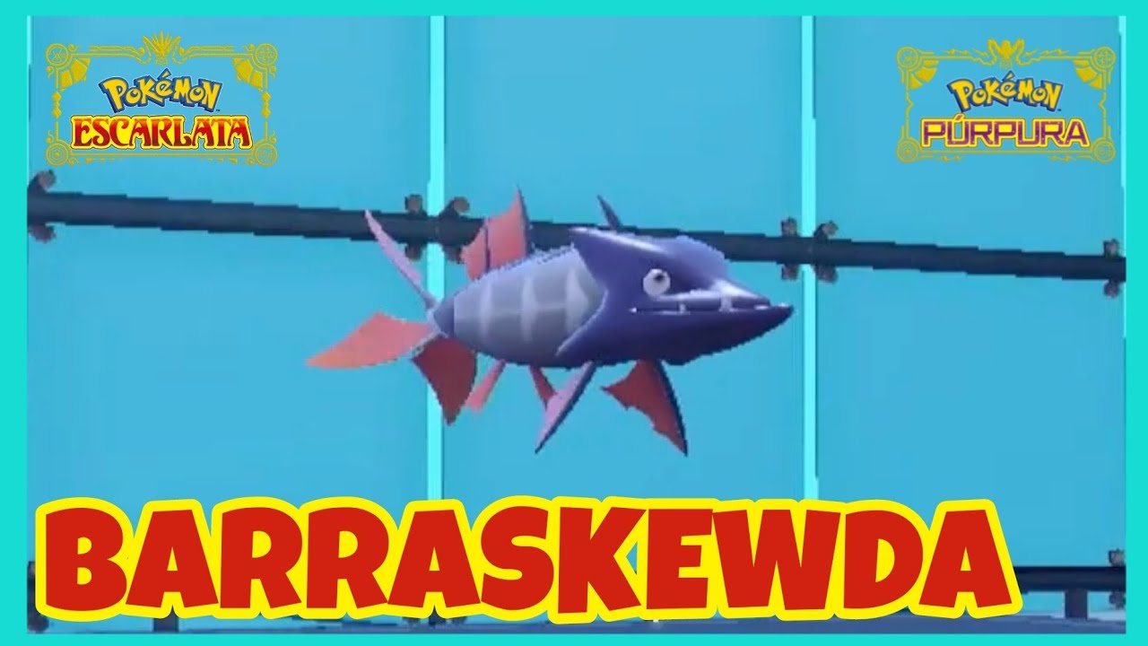 BARRASKEWDA en MODO DIOS en POKÉMON ESCARLATA y PÚRPURA - YouTube