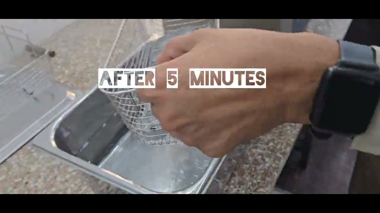Aluminium Part Cleaning | #ultrasonic #aluminum #degreaser #washing #trending #viralvideo #viral ...