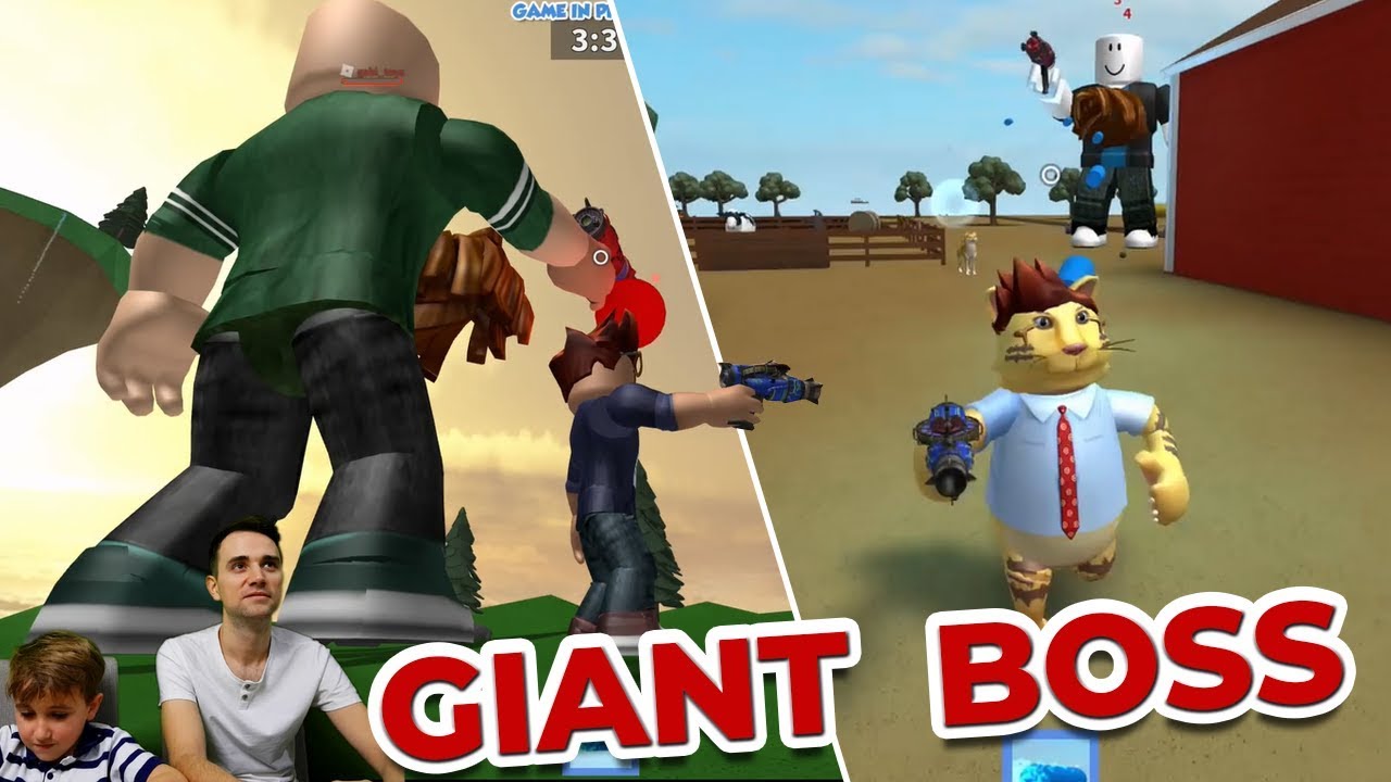 GIANT Boss Roblox! Walka Gigantów! - YouTube