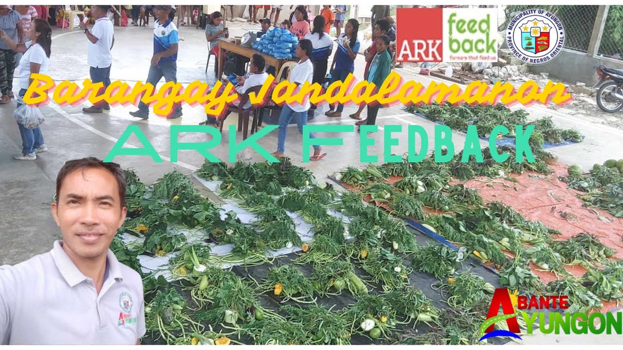 Barangay Jandalamanon ARK Feedback Weekly Exchange (Pagbinayloay) - YouTube