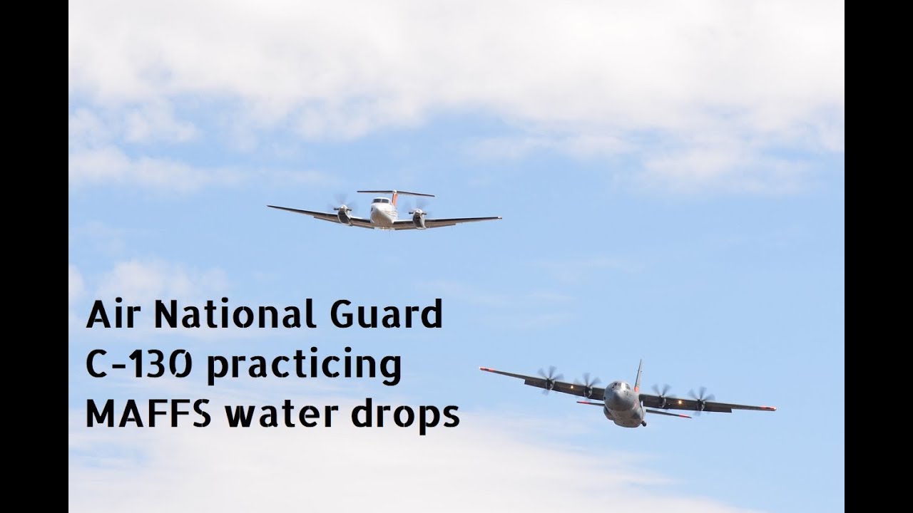 Air National Guard C-130Hs and U.S. Forest Service lead planes ...