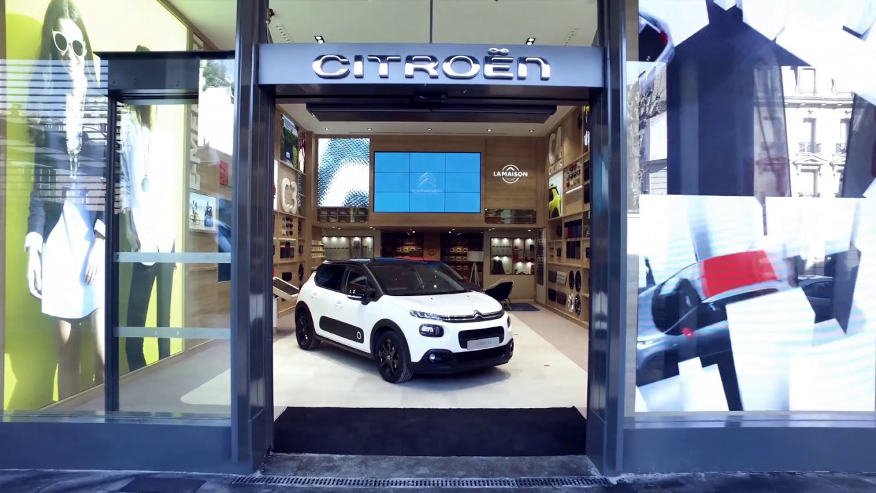 2017 Visite vidéo de la nouvelle Maison Citroën Paris 16 - YouTube