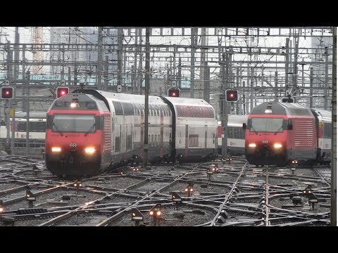 Zürich Hauptbahnhof - Zugbewegungen 2022