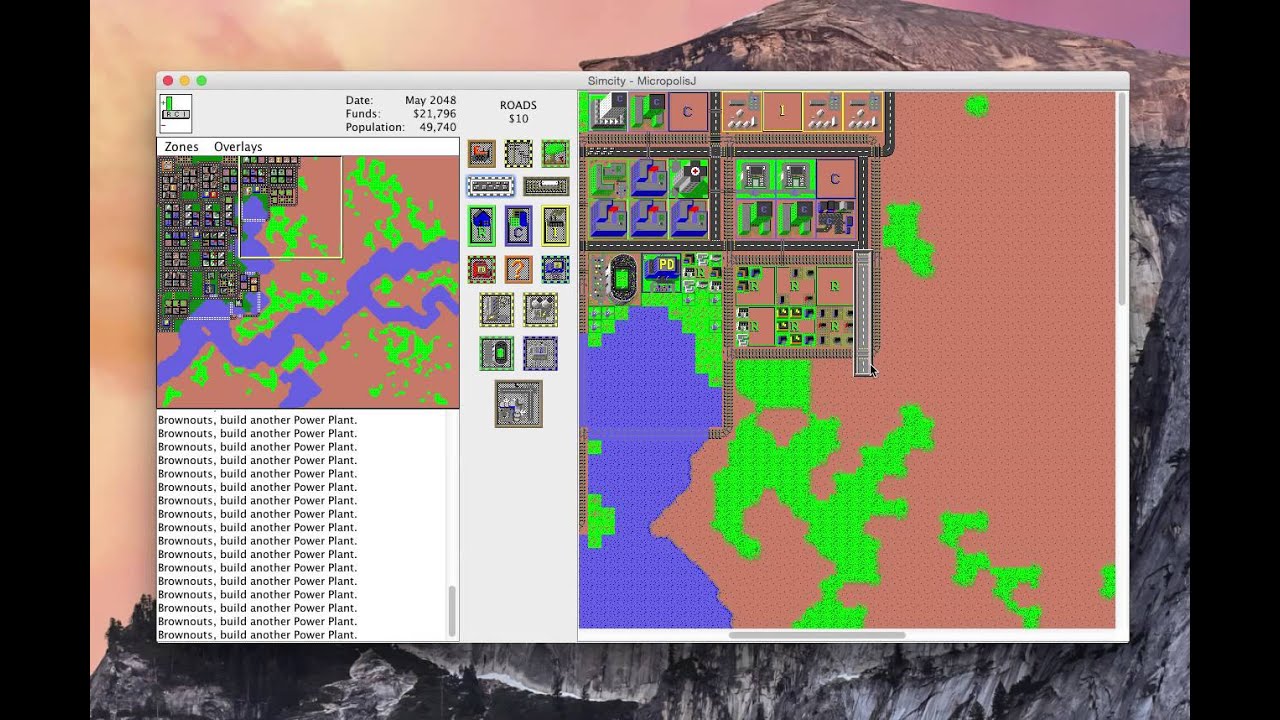 Let's Play Micropolis (SimCity 1989 Clone): The Rise of An Empire - YouTube