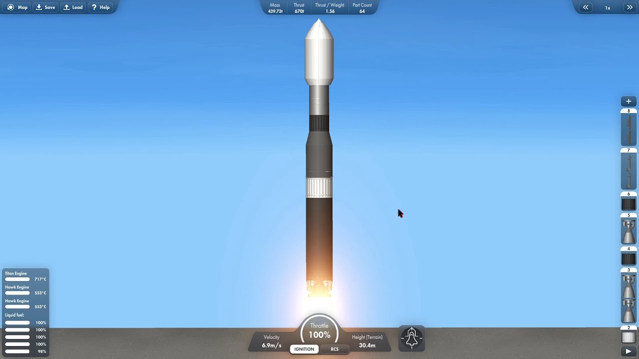 SFS. Go to the moon - YouTube