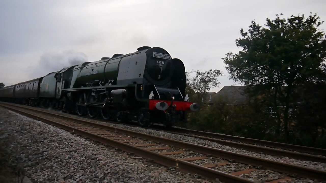 BR Green 46233 Duchess of Sutherland, London Explorer Railtour ...