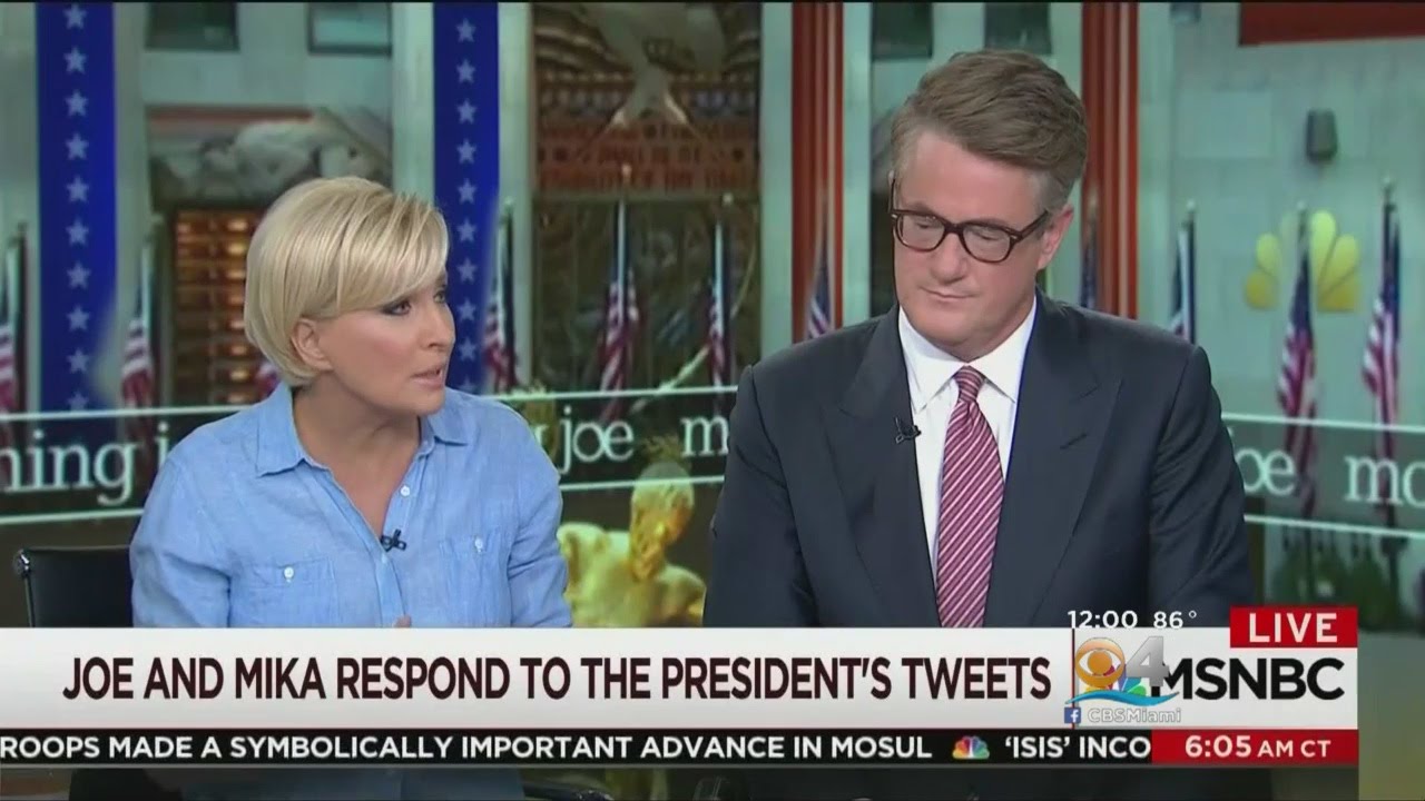 Joe & Mika Respond After President's Low Blow - YouTube