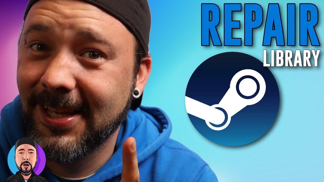 How to Repair Steam Library and Game Files - YouTube