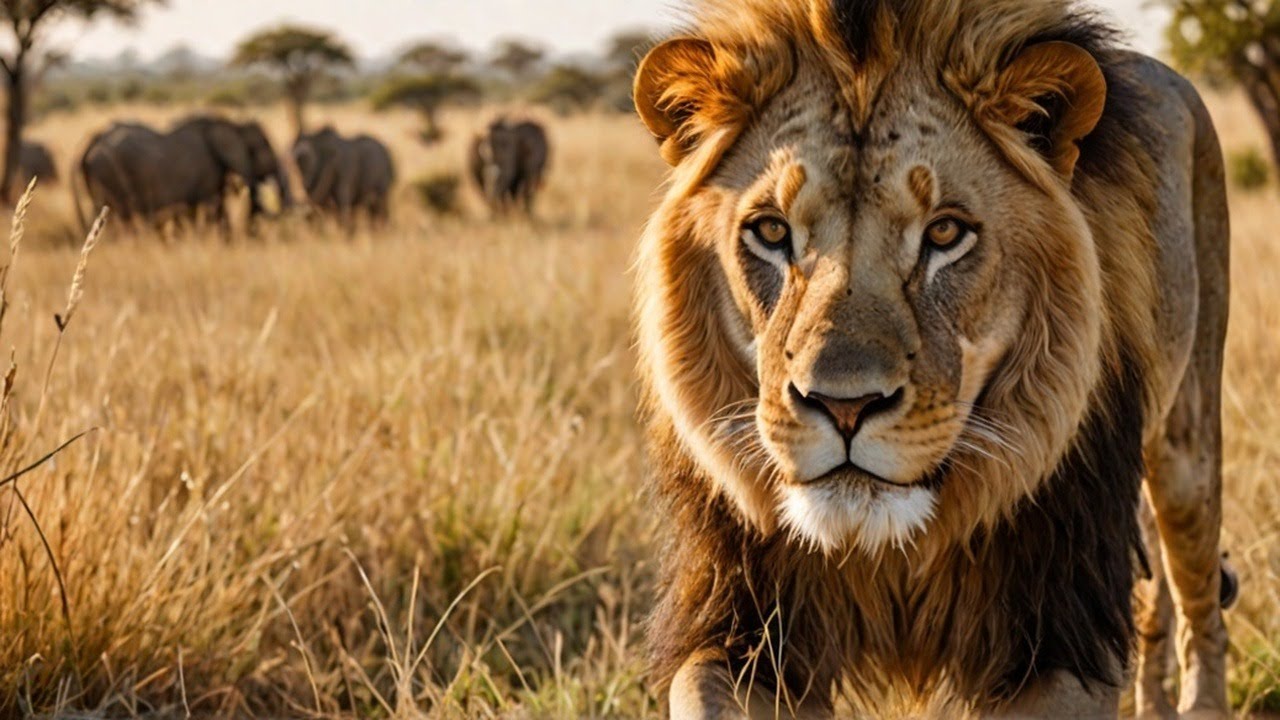 Wildlife Safari Adventure - Get Up Close to Lions and Elephants - YouTube