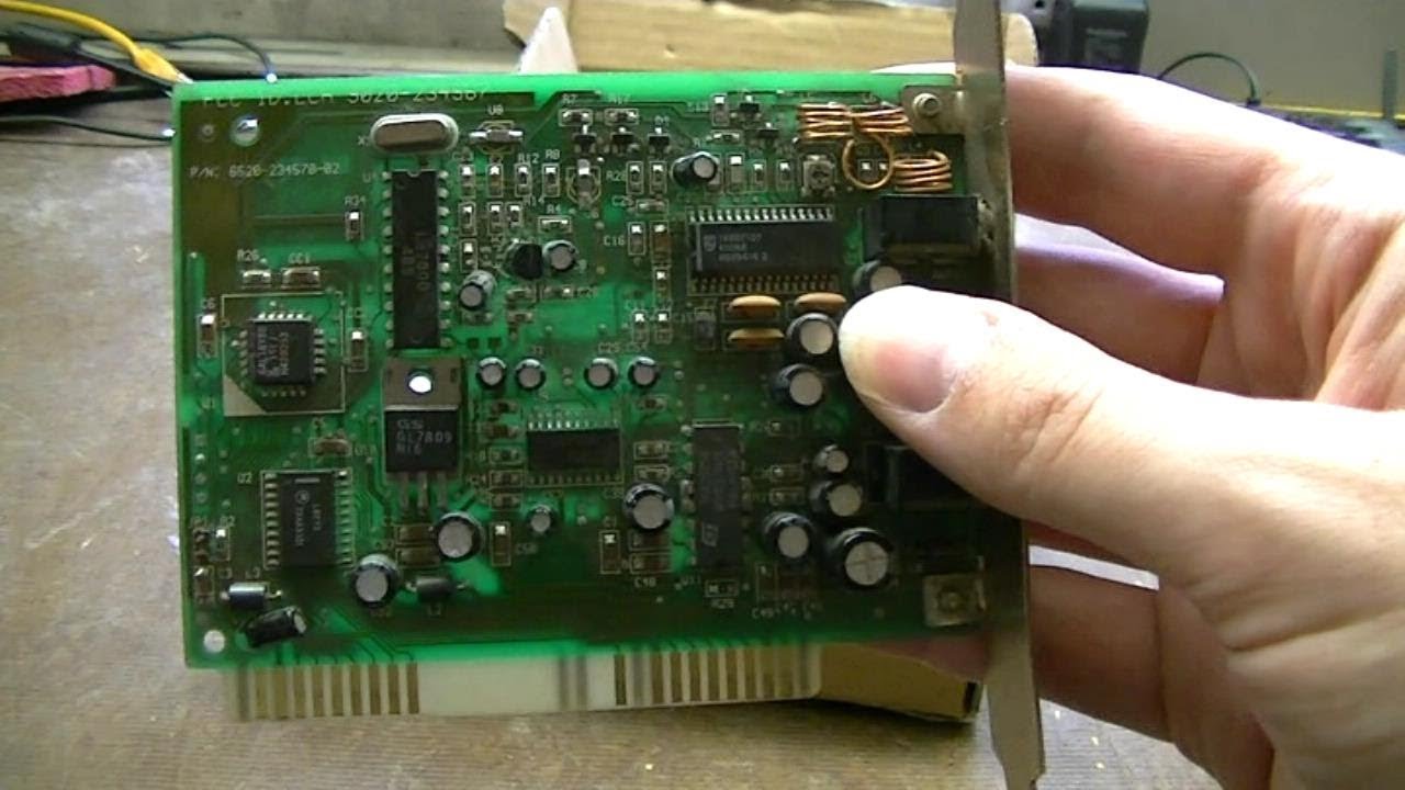 Rare Packard Bell FM Radio Card - YouTube