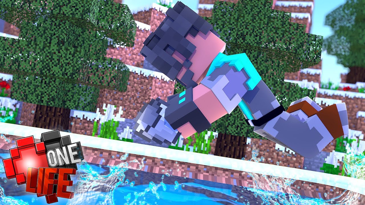 A ROOMMATE + INSTANT HEAL SPRING WATER!! | Minecraft: One Life [#3 ...