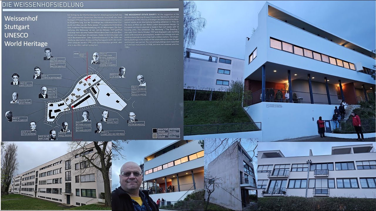 Weissenhof Estate, UNESCO World Heritage site of Le Corbusier ...