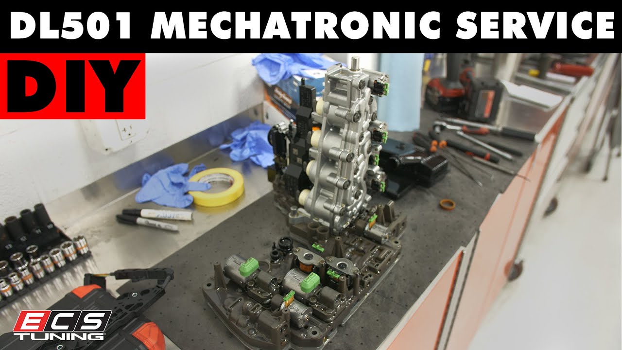 AUDI DL501 Mechatronic Service | ECS Tuning DIY - YouTube