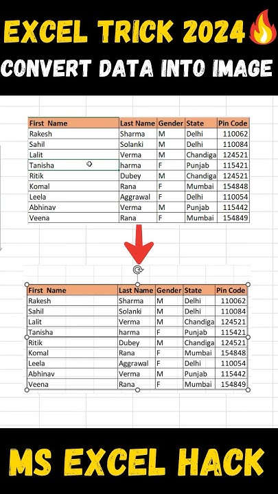 Convert Data Into Image In Ms Excel #excel #exceltips #exceltricks #shorts - YouTube