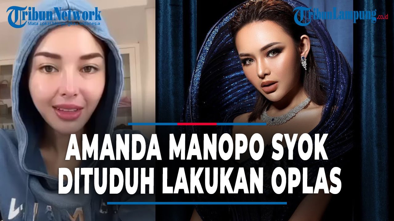 AMANDA MANOPO SYOK DITUDUH LAKUKAN OPERASI PLASTIK BONGKAR RAHASIA ...