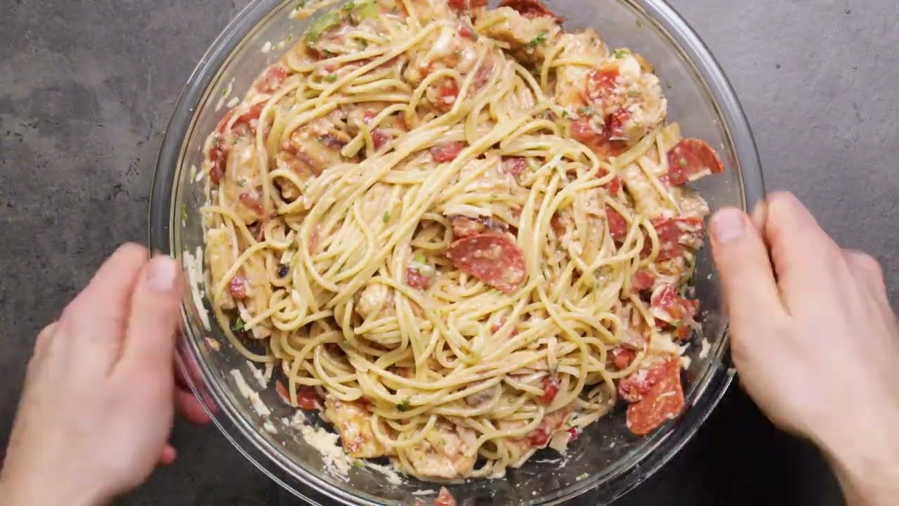 Spaghetti Pizza Pie | Price Chopper - YouTube