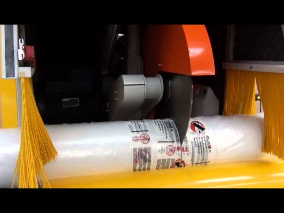 Titan - roll cutter machine - YouTube