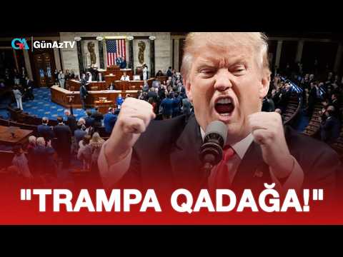 SENATIN QƏRARI TRAMPI ÖZÜNDƏN ÇIXARDI