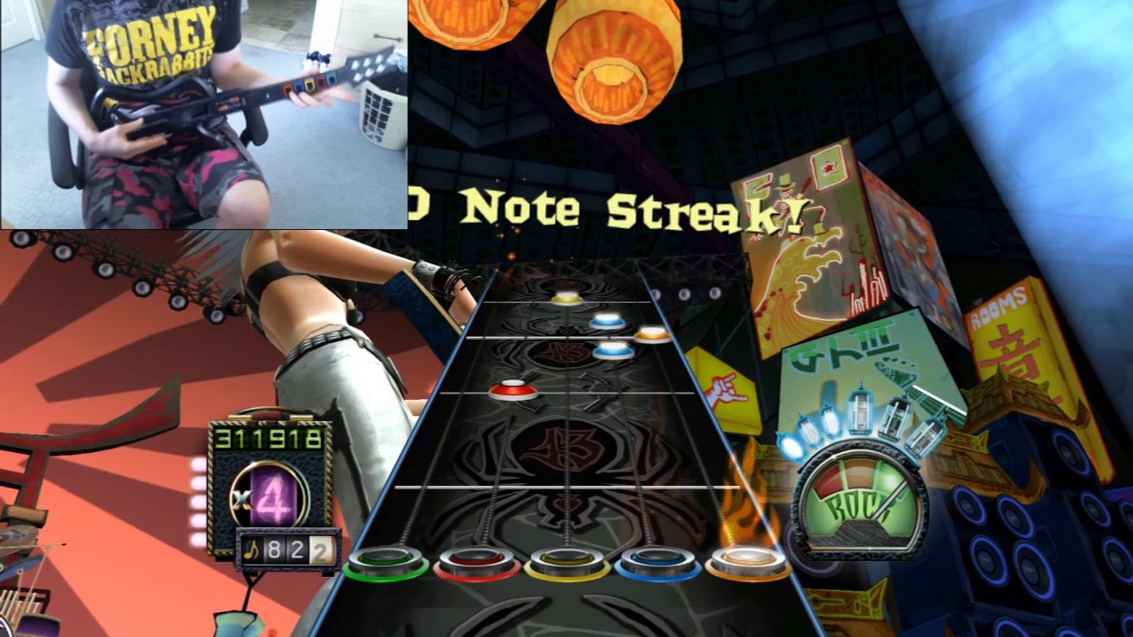 GH3 PC Custom - Slash - World on Fire w/ Open Notes 100% FC - YouTube