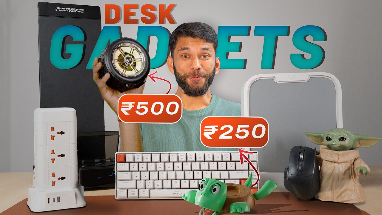 I Tried 9 Budget Desk Gadgets! - YouTube