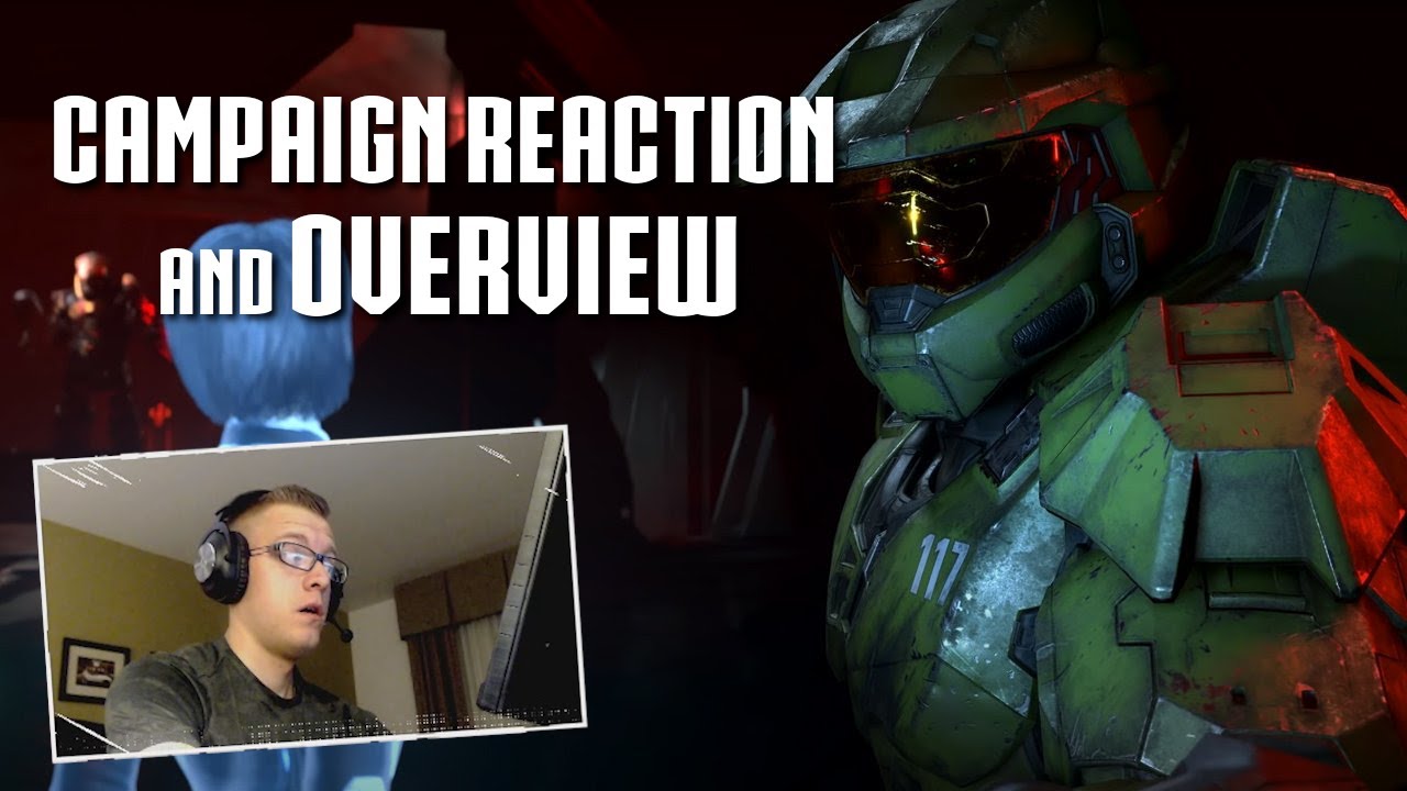 FIRST CAMPAIGN GAMEPLAY DETAILS AND REACTION VIDEO || Halo: Infinite ...
