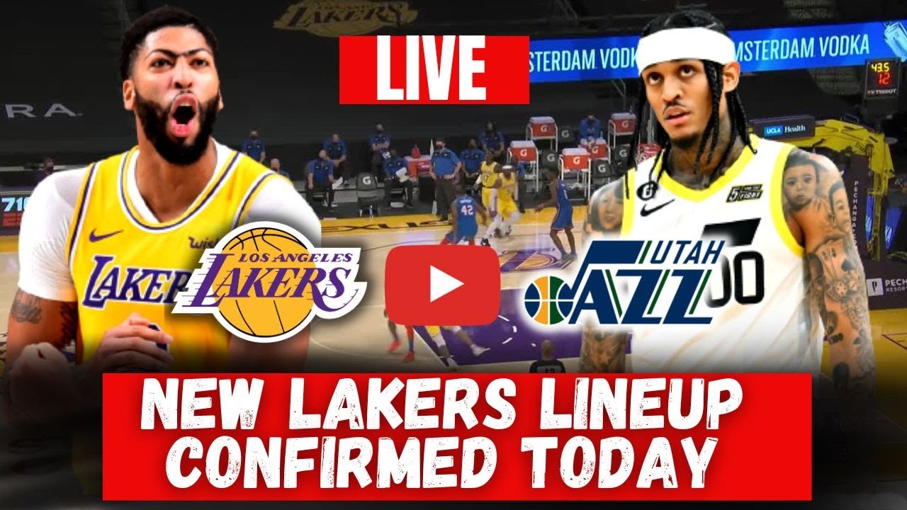 MY GOODNESS! DARVIN ANNOUNCES NEW FORMATION FOR TODAY'S GAME! LAKERS ...