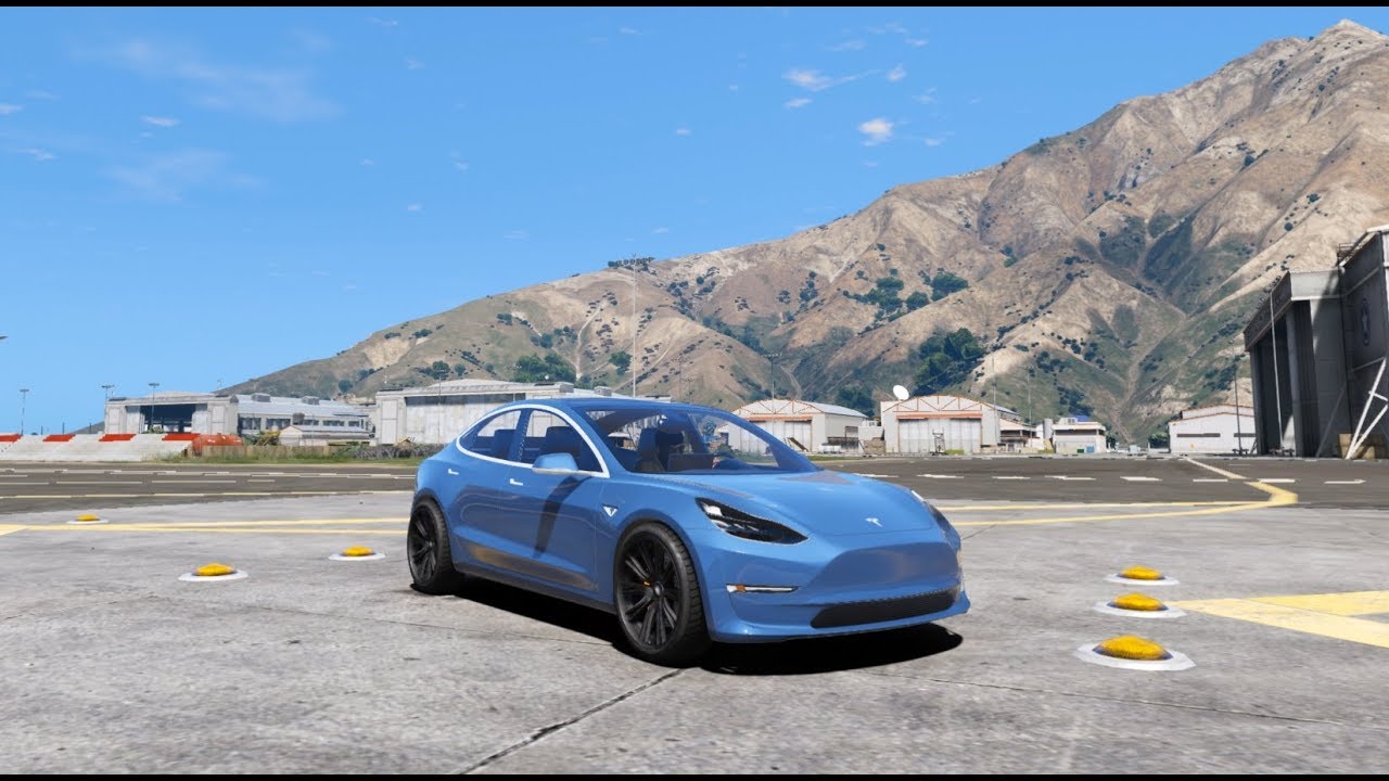 GTA V - Tesla Model 3 2018 Walk-around HD (Make Visuals Great Again ...