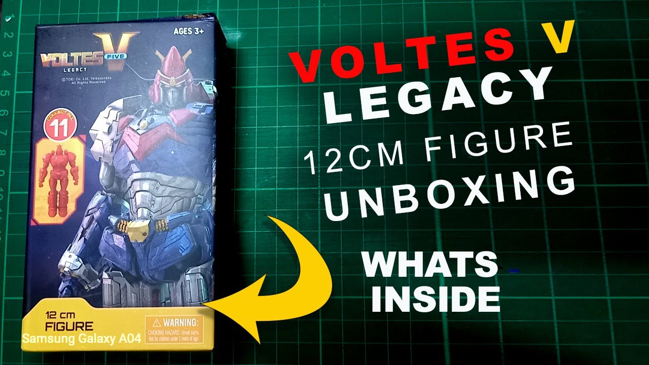 Voltes V Legacy 12CM Figure Series 1 UNBOXING - YouTube