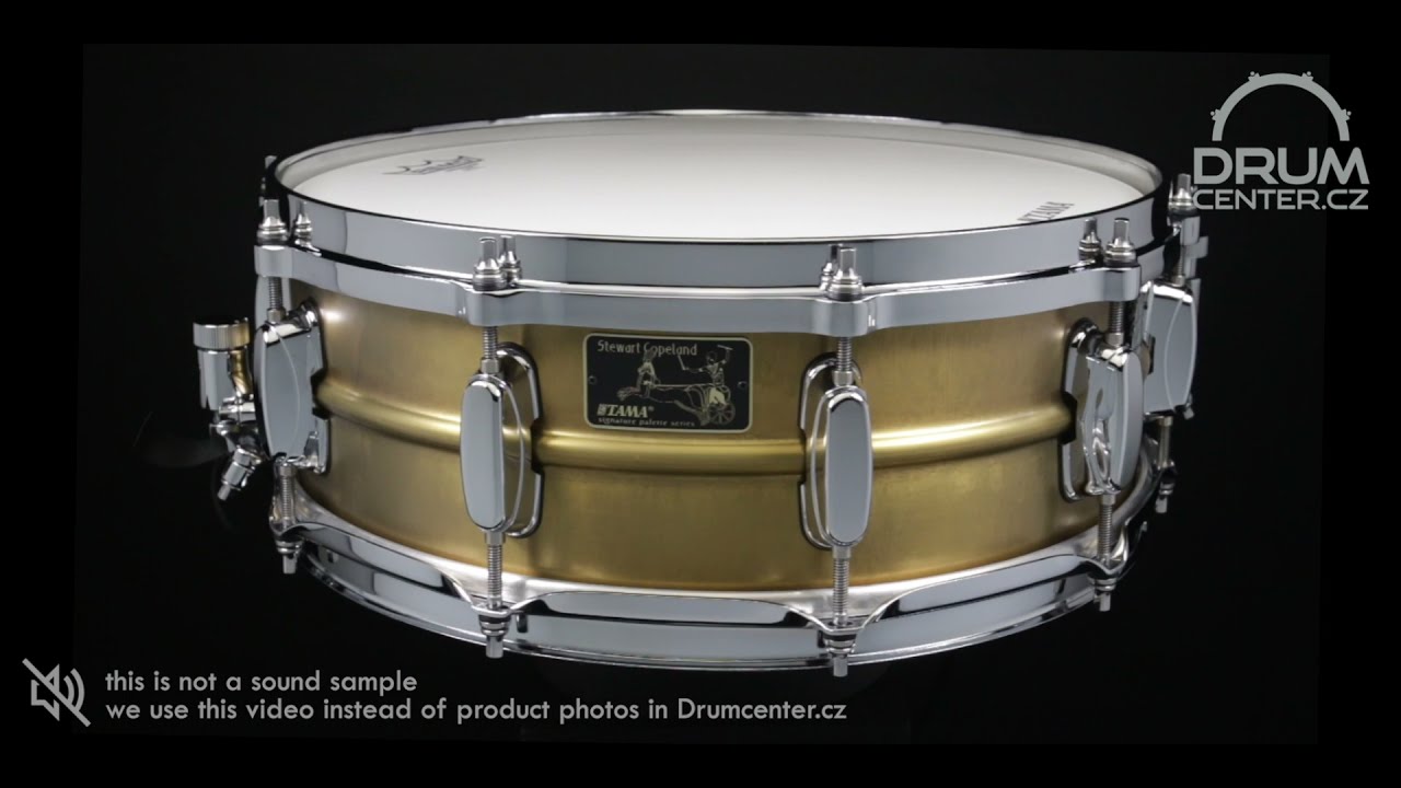 TAMA Stewart Copeland Signature 14x5" (SC145A40) - YouTube